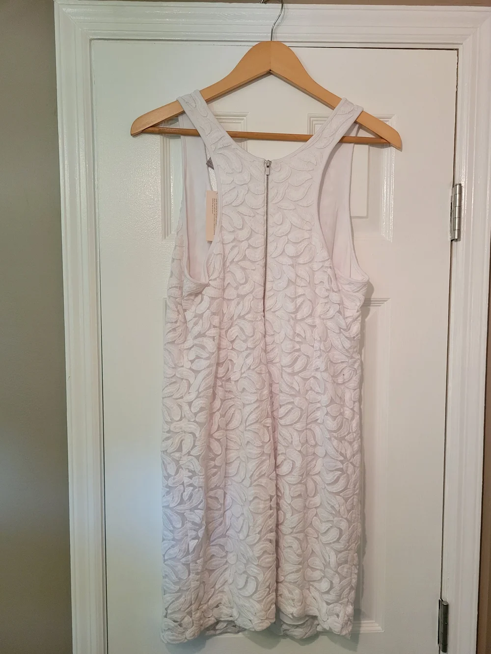 Banana Republic | Dresses | Banana Republic White Textured Tank Sheath ...